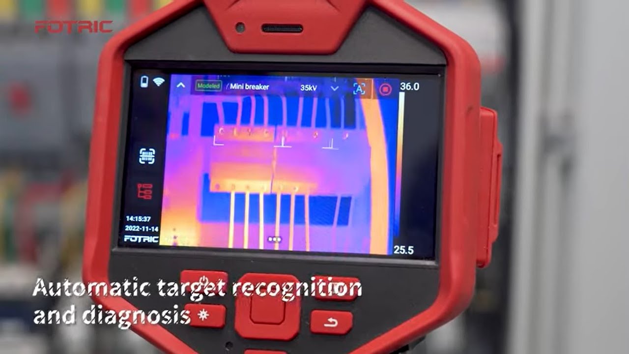 FOTRIC NaviTiR System for Thermal Imaging Cameras in the 320 and 340 Series - YouTube
