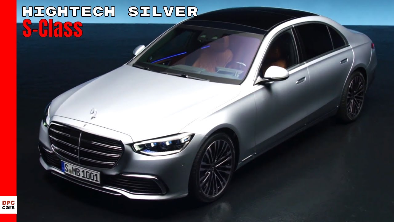 New 2021 Mercedes S Class in Hightech Silver and Interior Studio ...