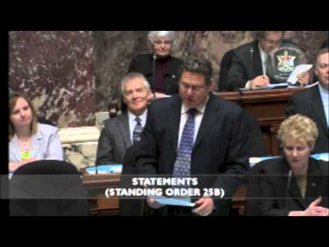 Debates of the legislative assembly - YouTube