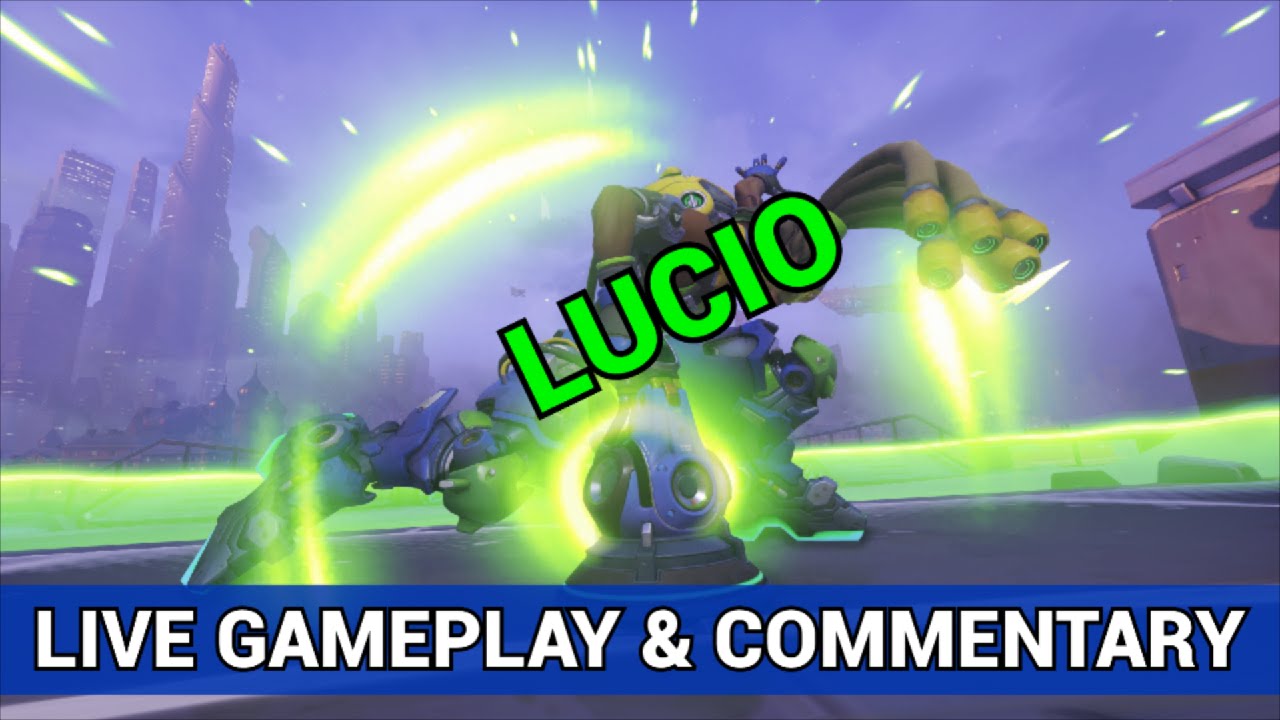 Overwatch: Lucy-OH! Gameplay With Commentary (1080HD 60FPS) - YouTube