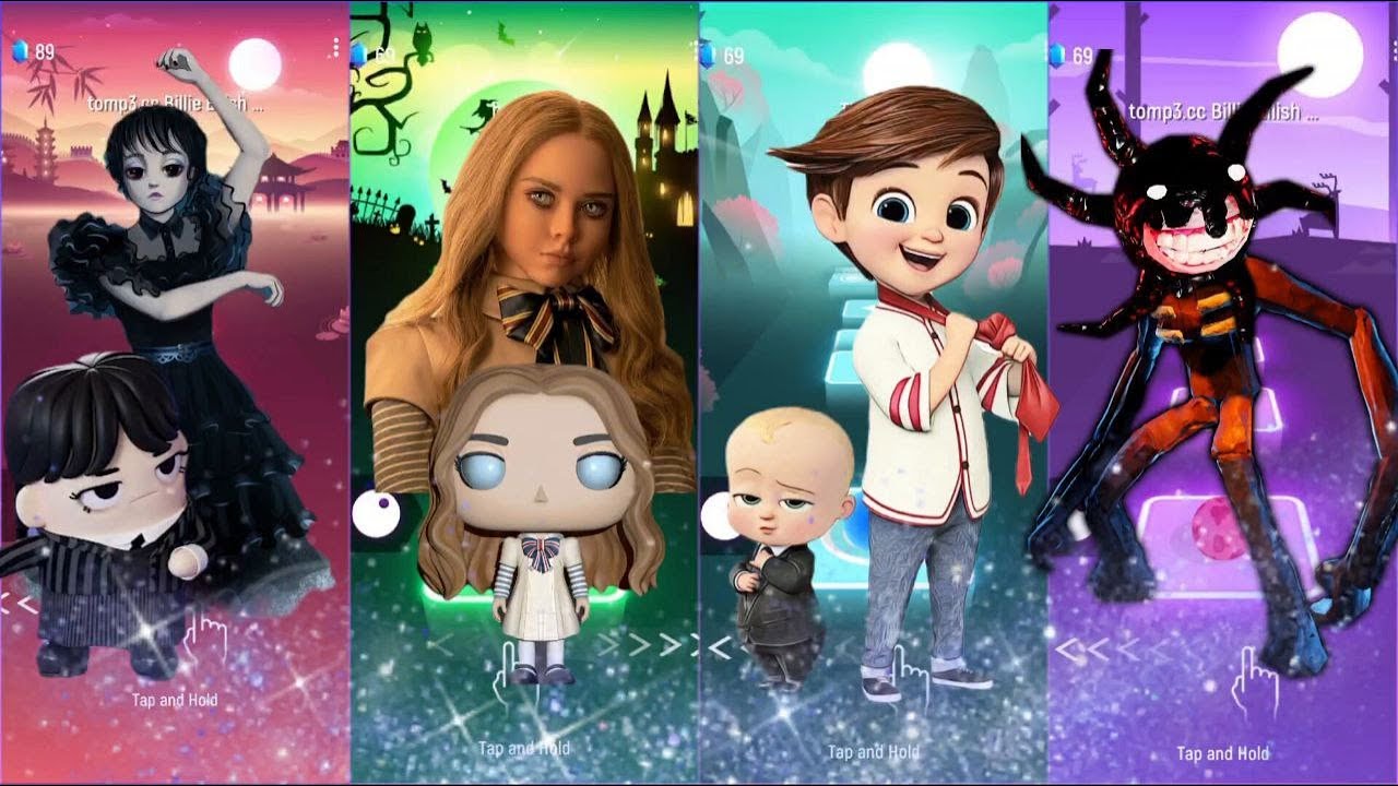 WEDNESDAY SIGMA | MEGAN M3GAN DOLLS | BABY BOSS BIEBER | ROBLOX DOORS ...