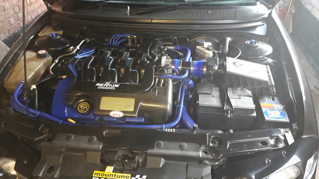 ford v6 duratec , port matched and forged 3l conversion rev up - YouTube