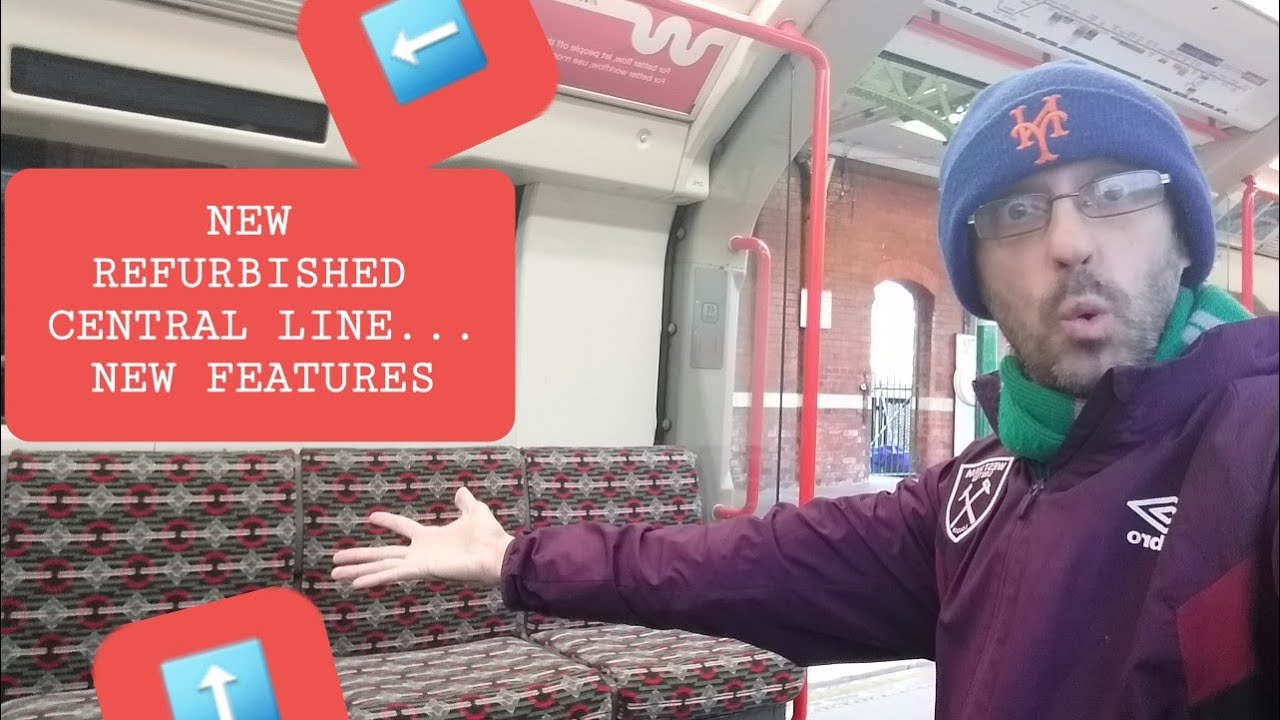 RA1878 The new refurbished Central line train, Part 2 of 2 - YouTube