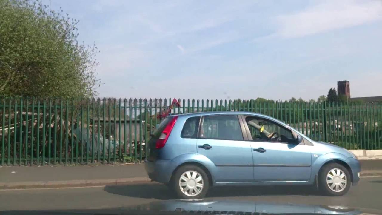 Careless Taxi driver almost caused head on collision Birmingham. - YouTube