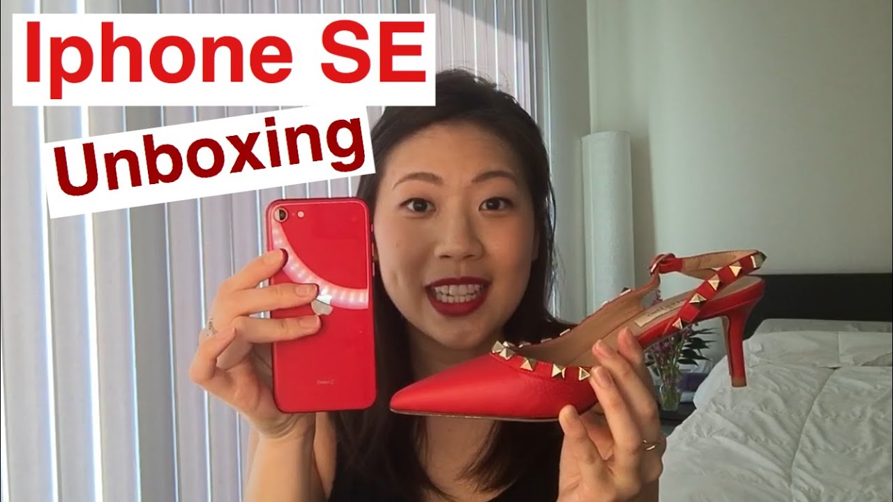 Unboxing NEW iPhone SE 2020, (PRODUCT)RED - YouTube