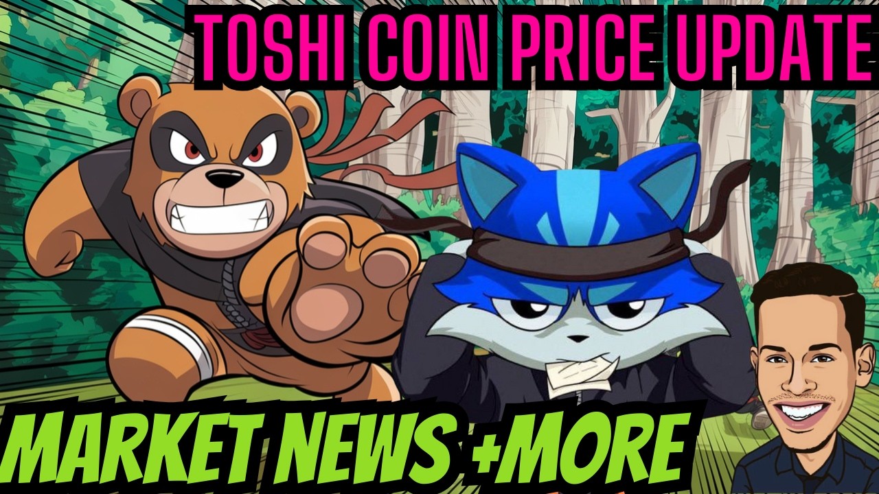TOSHI COIN PRICE UPDATE! WHAT HAPPENED + NEWS - YouTube