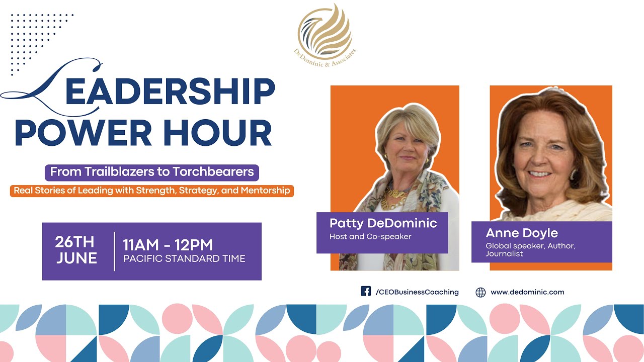 Leadership Power Hour with Anne Doyle June 26, 2025 - YouTube