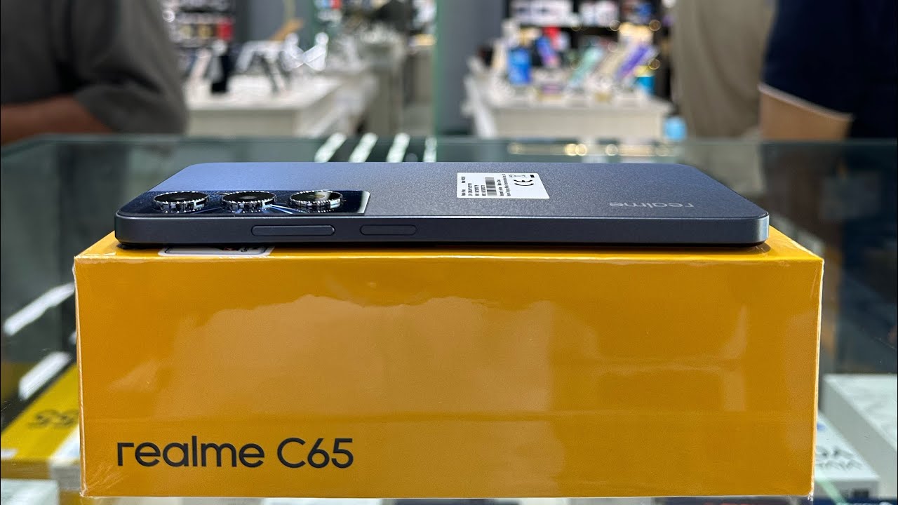 REALME C65 STARLIGHT BLACK UNBOXING VEDIO - YouTube