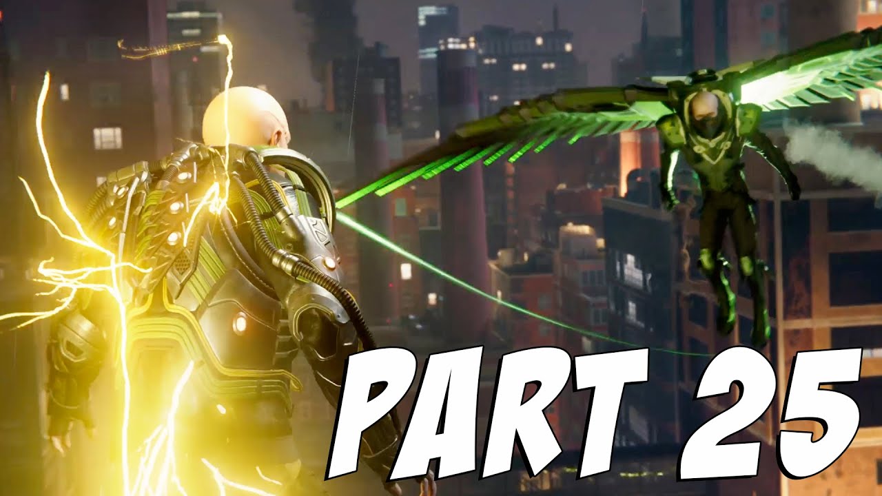 MARVEL'S SPIDER-MAN PS4: Gameplay Walkthrough PT25 BOSS FIGHT VULTURE ...