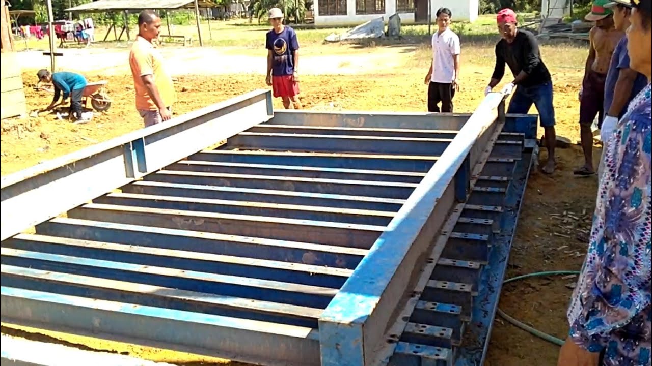 Pemasangan Timbangan Ram Sawit TBS - YouTube