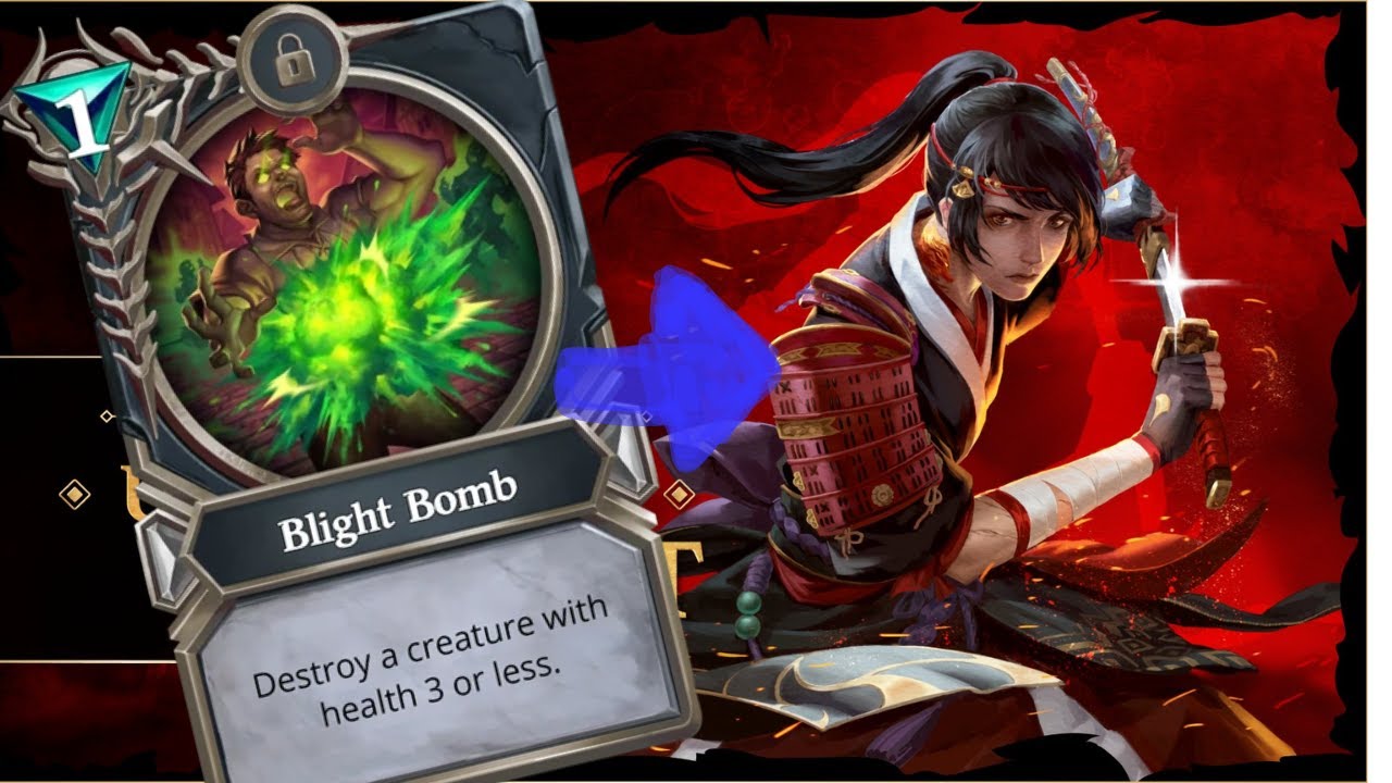 bro Missed the Blight Bomb. Gods Unchained Ranked - YouTube