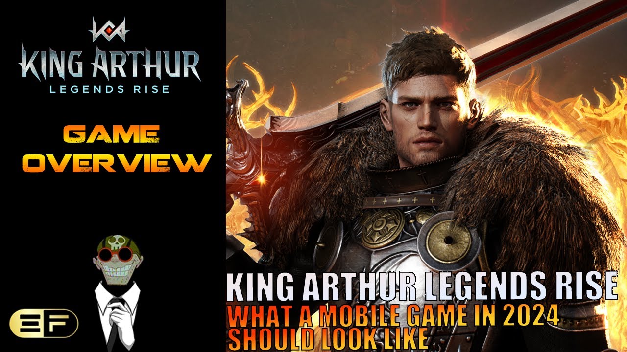 King Arthur Legends Rise: Game Overview This is how a mobile game in ...