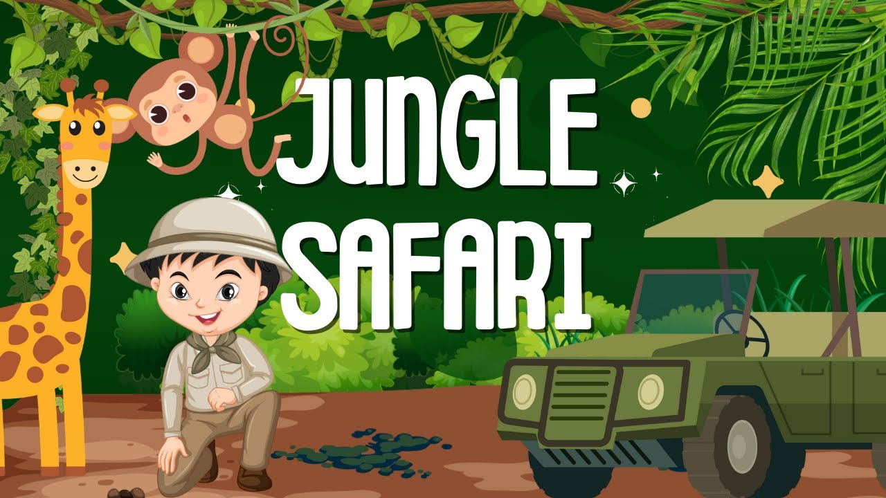 Wild Animals for Kids | Safari Aminals for Kids | Toddlers Educational ...