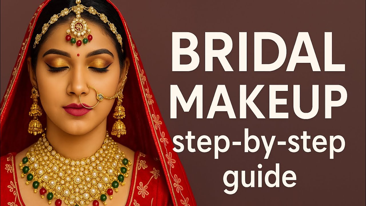 Bridal MEKUP tutorial #makeup #hairsalon #hairstyle - YouTube