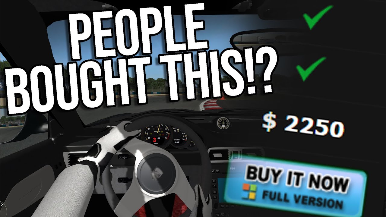 I Bought The World's Worst Racing Simulator So You Don't Have To - YouTube