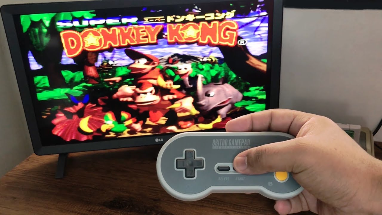 CONTROLE 8BITDO SN30 WIRELESS SNES E SUPER FAMICOM - YouTube