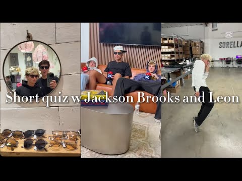 Short quiz from snap w Jackson Brooks and Leon