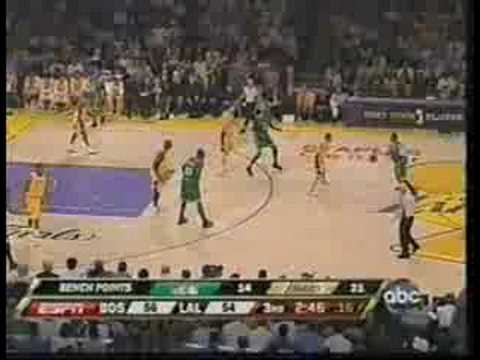 NBA Finals 2008, Celtics vs Lakers Game 3 part 8 - YouTube