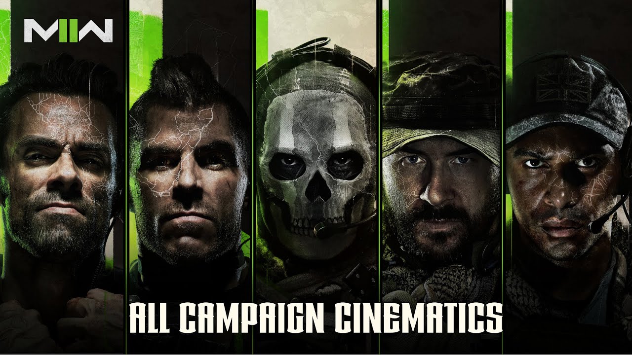 Modern Warfare II - ALL CAMPAIGN CUTSCENES (MW2 2022) HD - YouTube