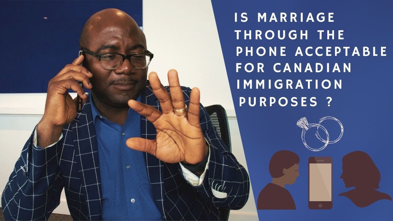 I got married through the phone. Will my marriage be legally recognized ...