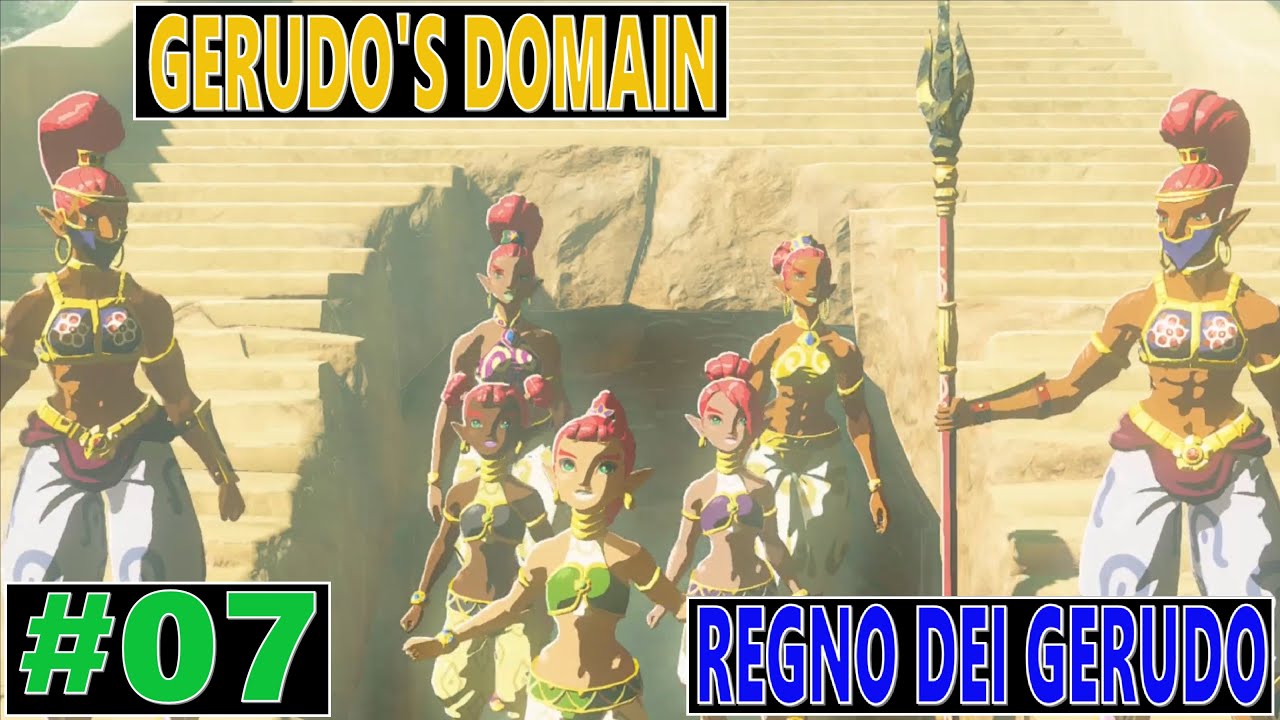 regional phenomena gerudo's domain guide zelda tears of the kingdom ...