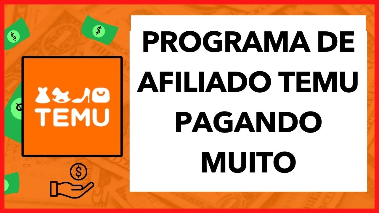🚨 AFILIADO TEMU BRASIL PASSO A PASSO GANHE COM INDICAÇÕES - YouTube