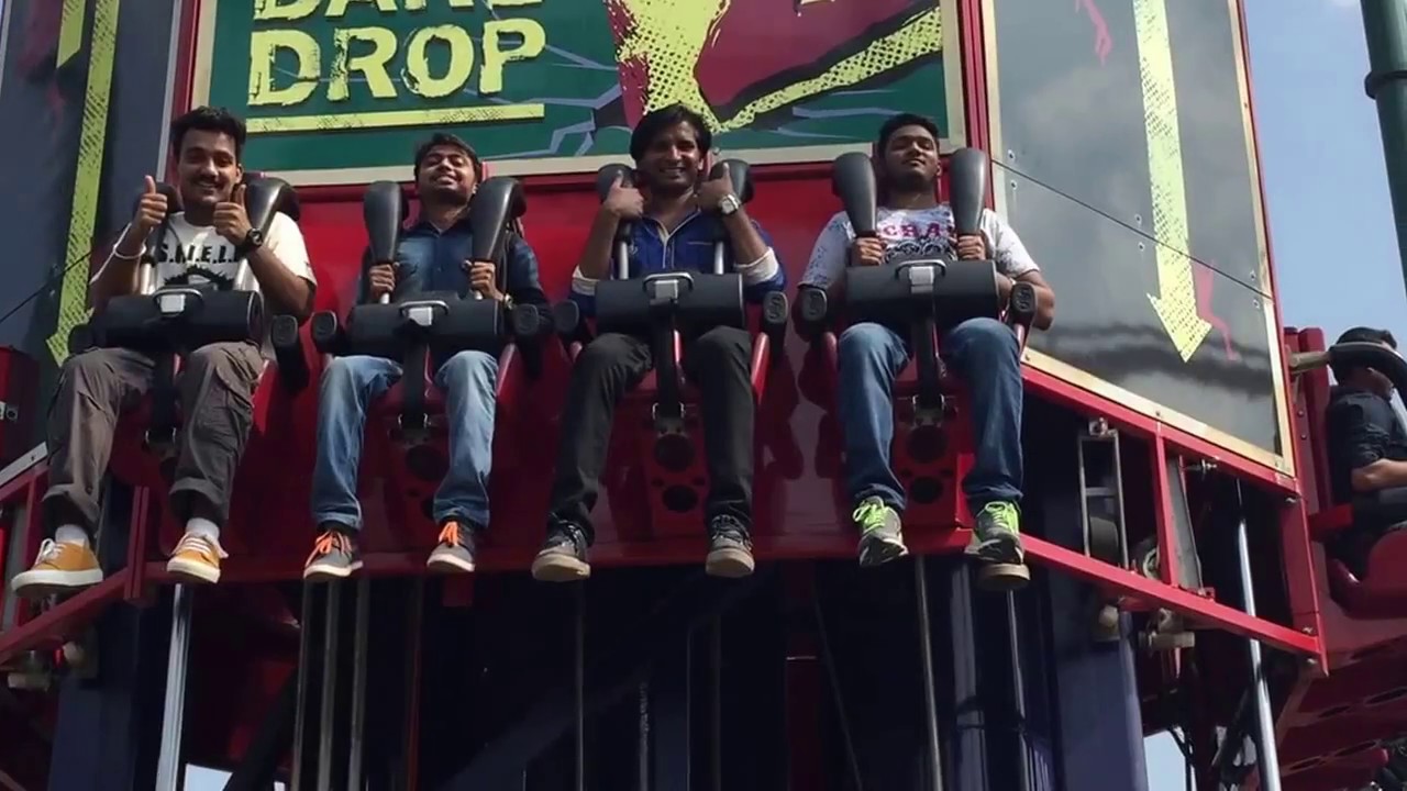 Adlabs Imagica : Dare 2 Drop : scream machine - YouTube