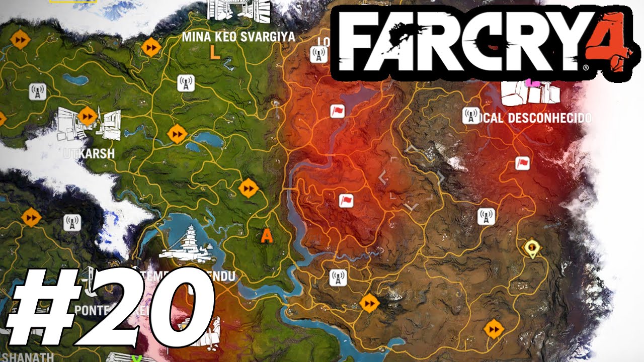 FAR CRY 4 #20 - TERMINANDO DE EXPLORAR O MAPA - YouTube