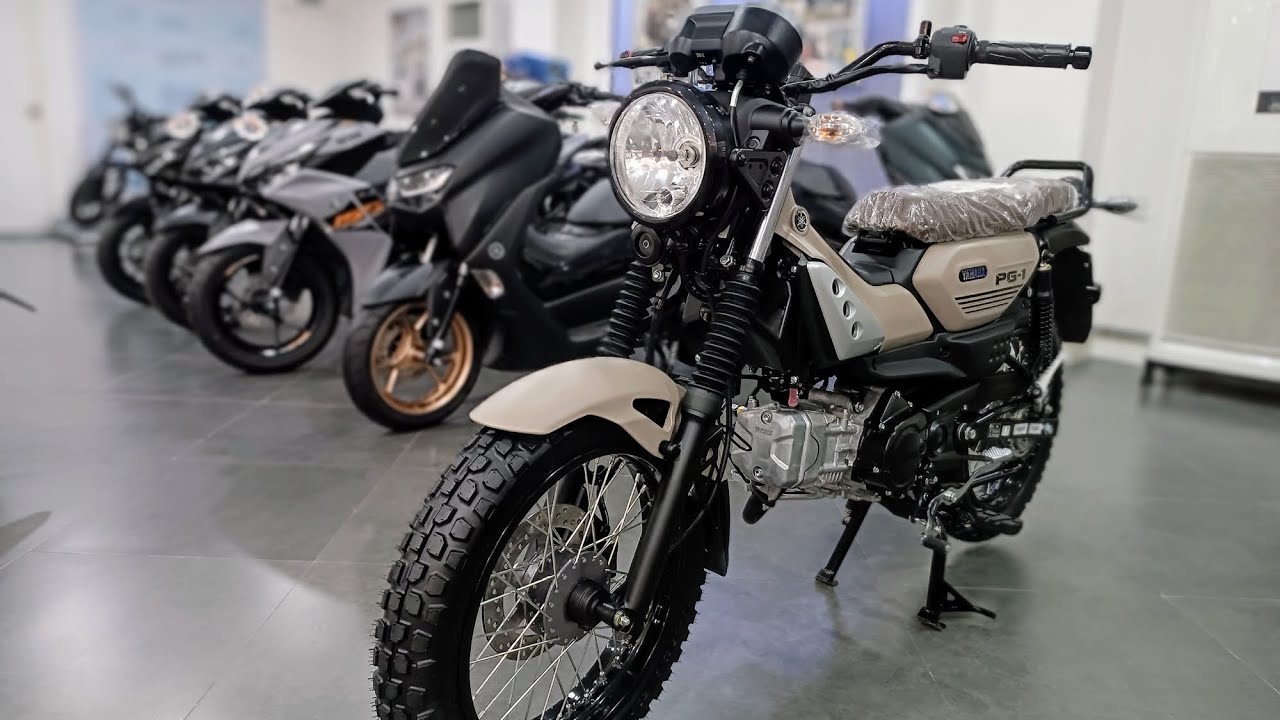 Yamaha PG-1 115cc, "Retro-Classic na ...Pang Off-Road pa!" - YouTube