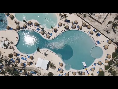 'La Isla' pool Bahia Principe Bavaro Resort - YouTube