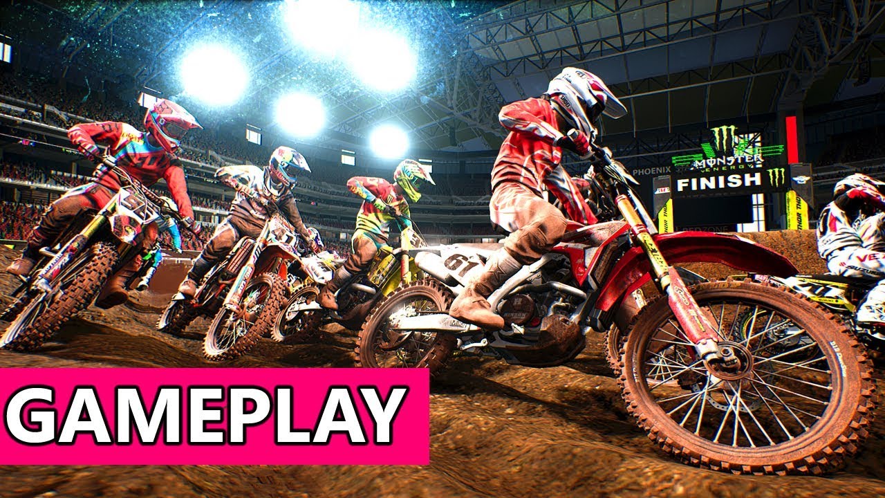 Monster Energy Supercross : The Official Videogame PC Gameplay [60FPS ...