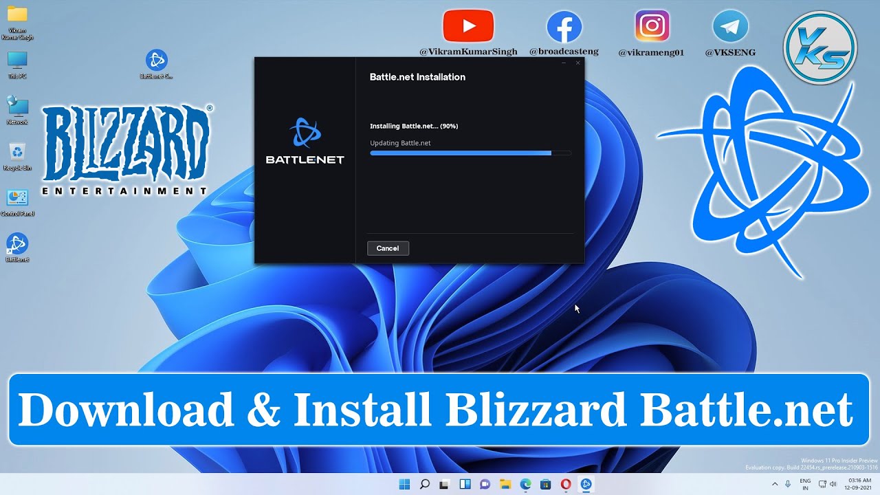 How To Download And Install Blizzard Battle.net On Windows 11/10/8/7 ...