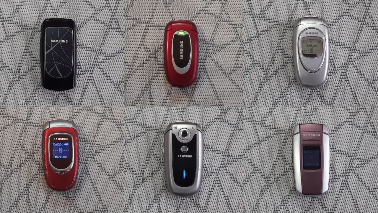 My Samsung SGH X-series Collection | Samsung Incaming Call - YouTube