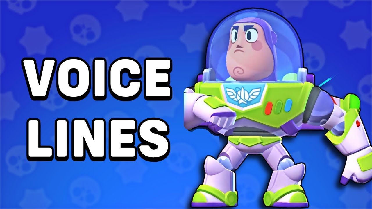 All Buzz Lightyear Voice Lines in Brawl Stars! - YouTube