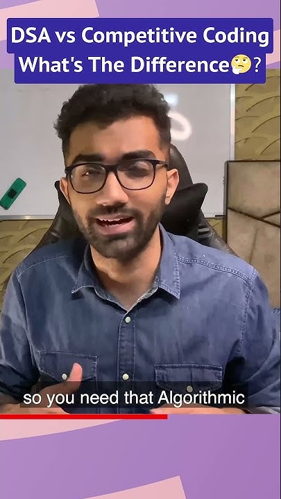 DSA vs Competitive Coding | What's the Difference? #shorts - YouTube