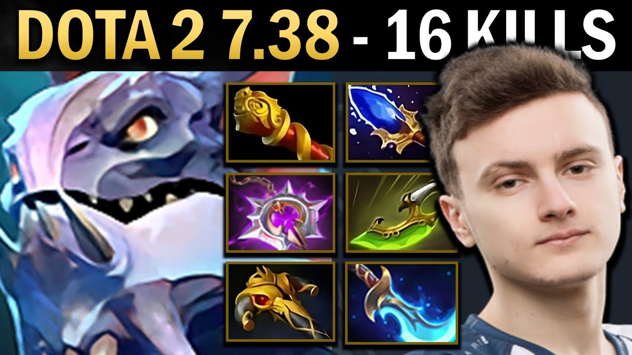 Slardar Gameplay Miracle with 16 Kills and Aghanims - Dota 7.38 - YouTube