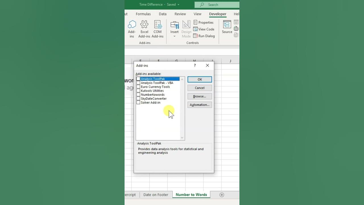 How to Convert Number to Words in Excel (Excel vba code) | Automatic ...