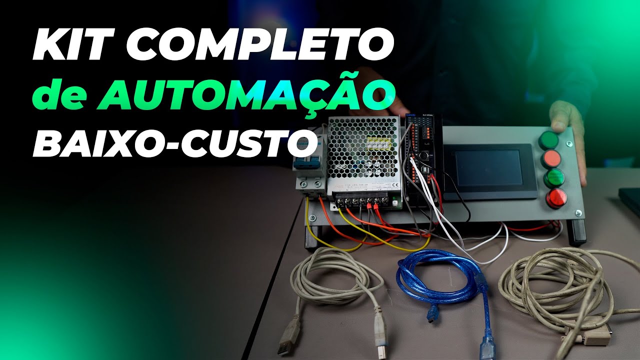 Kit de Automação Barato CLP + IHM, Confira! - YouTube