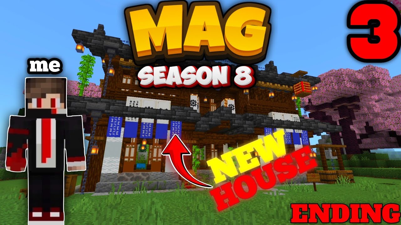 MAG SMP |I BILD NEW HOUSE!!! AND THIS SMP IS END!!!! - YouTube