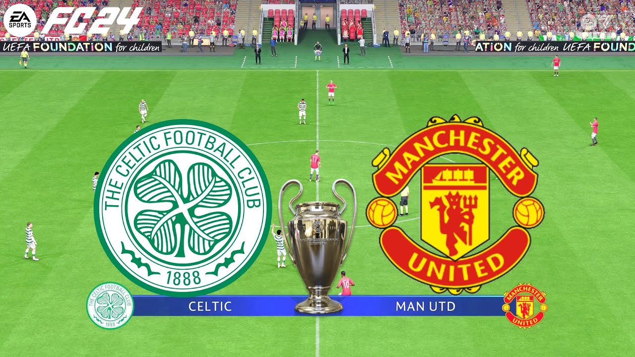FC 24 | Celtic vs Manchester United - UEFA Champions League Final - PS5 ...