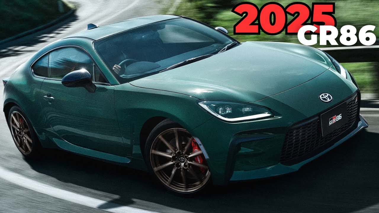 2025 Toyota GR86 Gets Subtle Updates and RZ Ridge Green Limited Edition ...