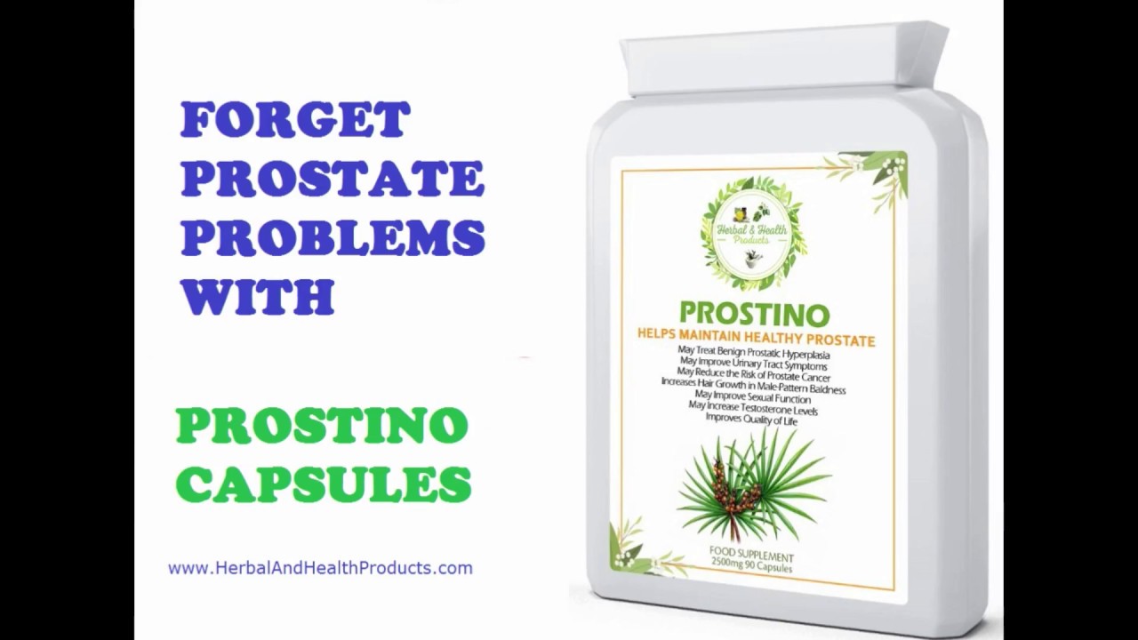 PROSTINO Capsules For Prostate Health ! - YouTube