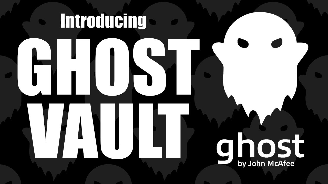 Anonymous Staking - Ghost Vault Guide - Ghost by John McAfee - YouTube