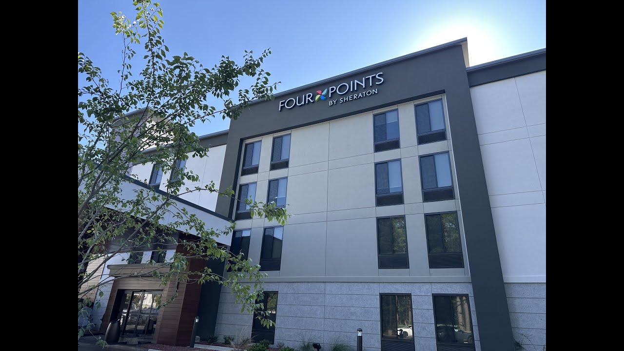 Former Holiday Inn Express Now Four Points by Sheraton - YouTube