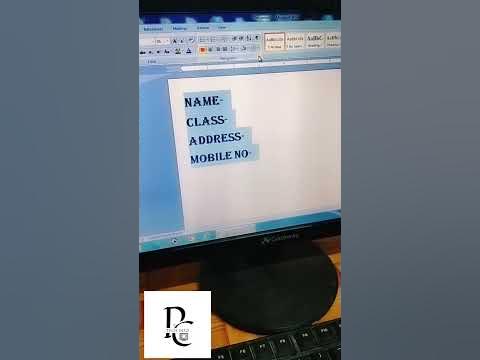 Tab Stop Position in MS Word How to set tab in ms word #shorttricks # ...