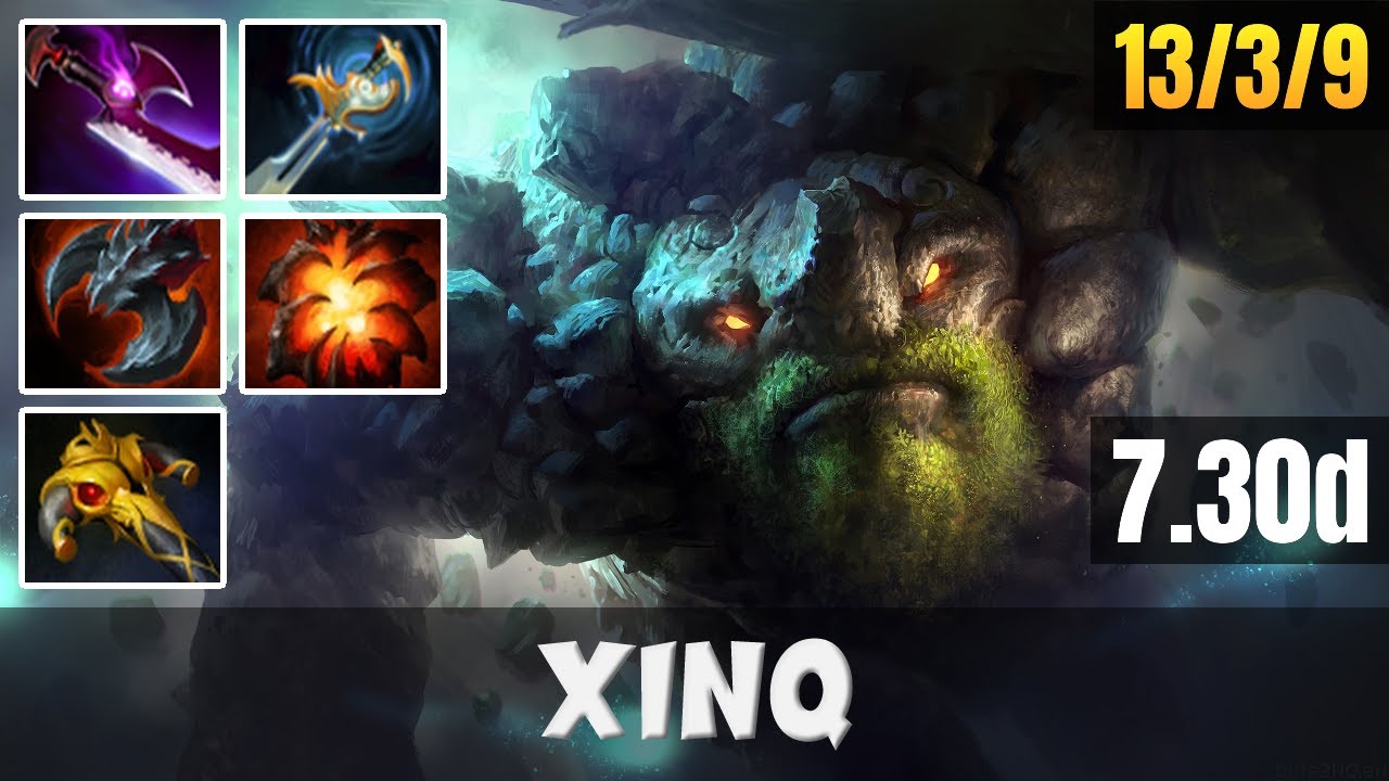 XinQ | Tiny | Dota 2 Pro Gameplay - Patche 7.30d - YouTube