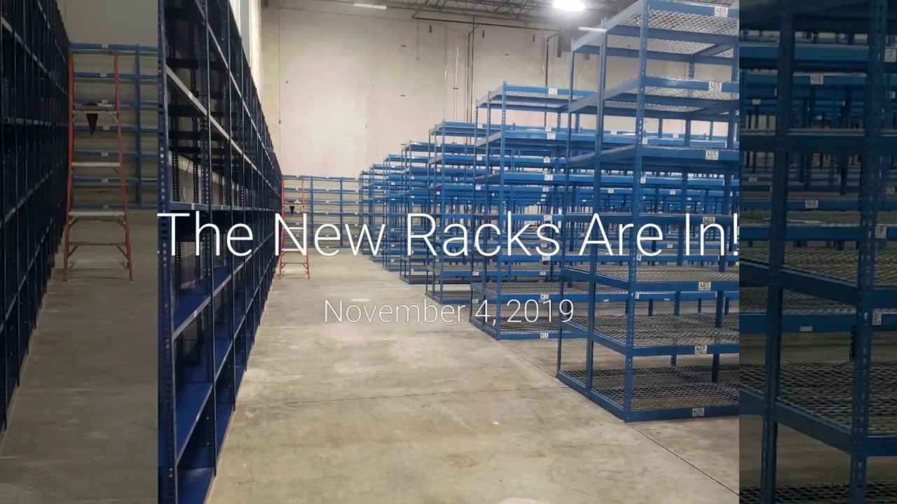 The New Racks Are In! - YouTube