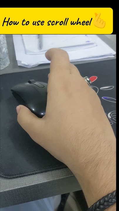 How to use scroll wheel 🖱️🫰 - YouTube