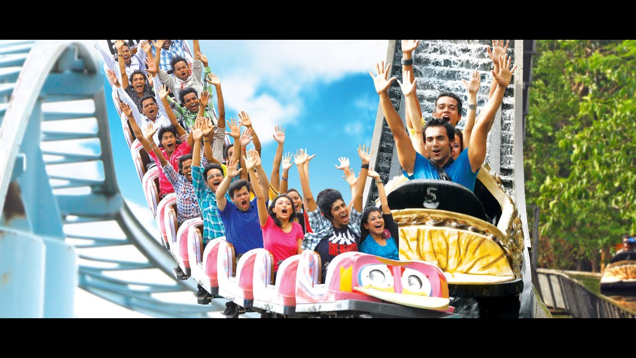 FIRST EXPERIENCE!! MINI ROLLER COASTER AT FANTASY KINGDOM!! - YouTube
