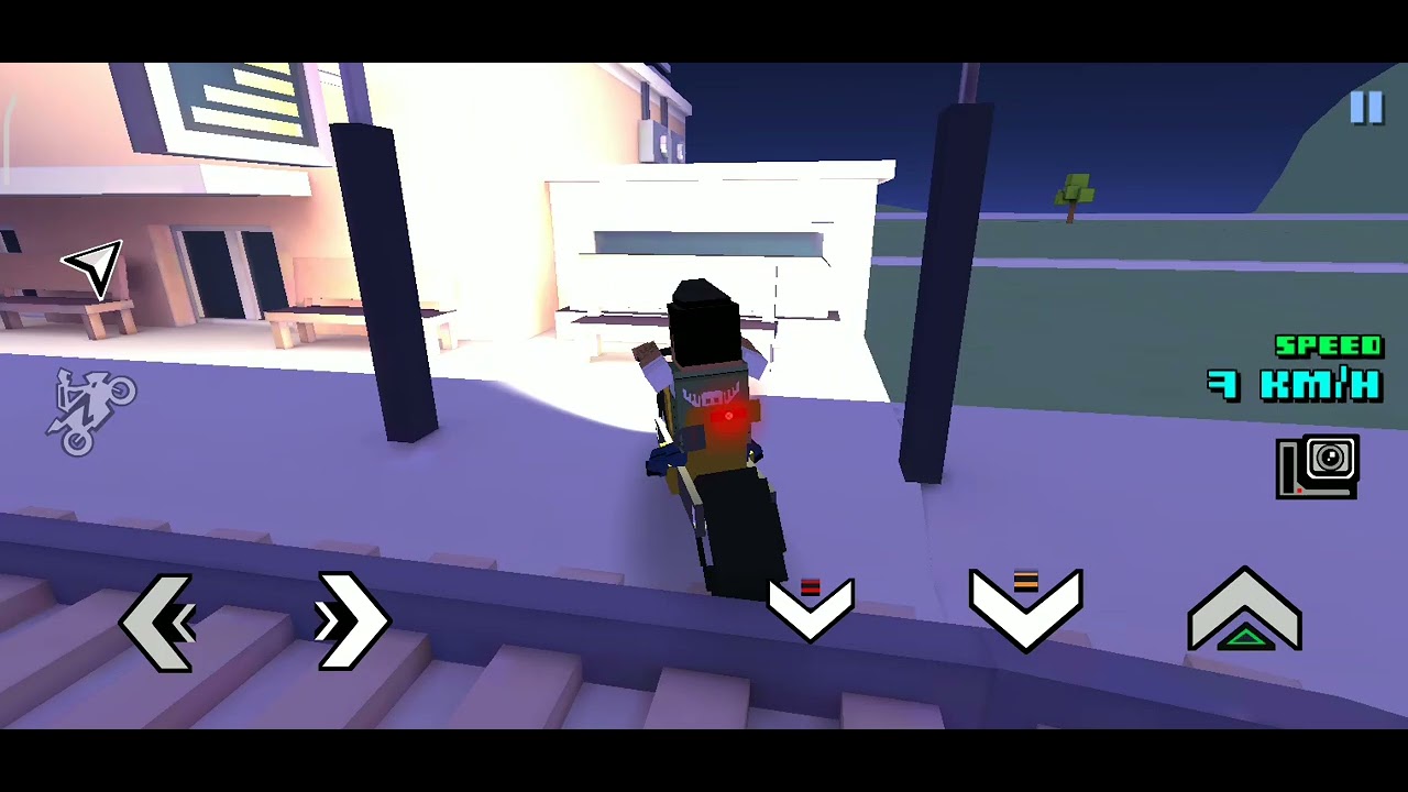 Blocky moto racing part 2 Android gameplay - YouTube